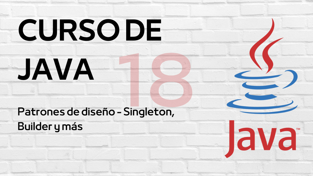 Curso de Java: Patrones de diseño - Singleton, Builder y más - El Blog ... Curso de Java: Patrones de diseño - Singleton, Builder y más - El Blog ...